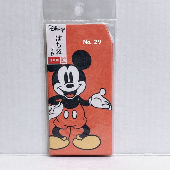 Disney | Design | Mickey Mouse 8 Pack Mini Multi Purpose Envelopes Made ...